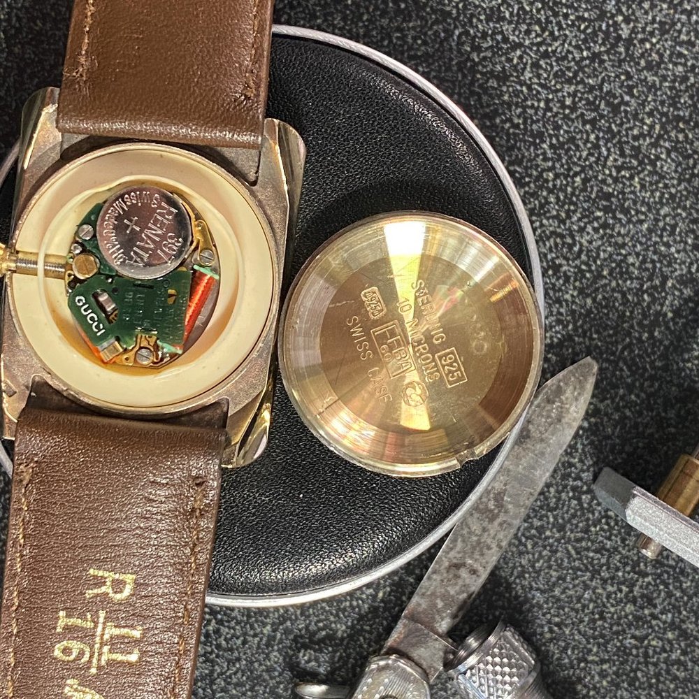 Vintage Original Rare 1970's Gucci Battery Powered Wa… - Gem